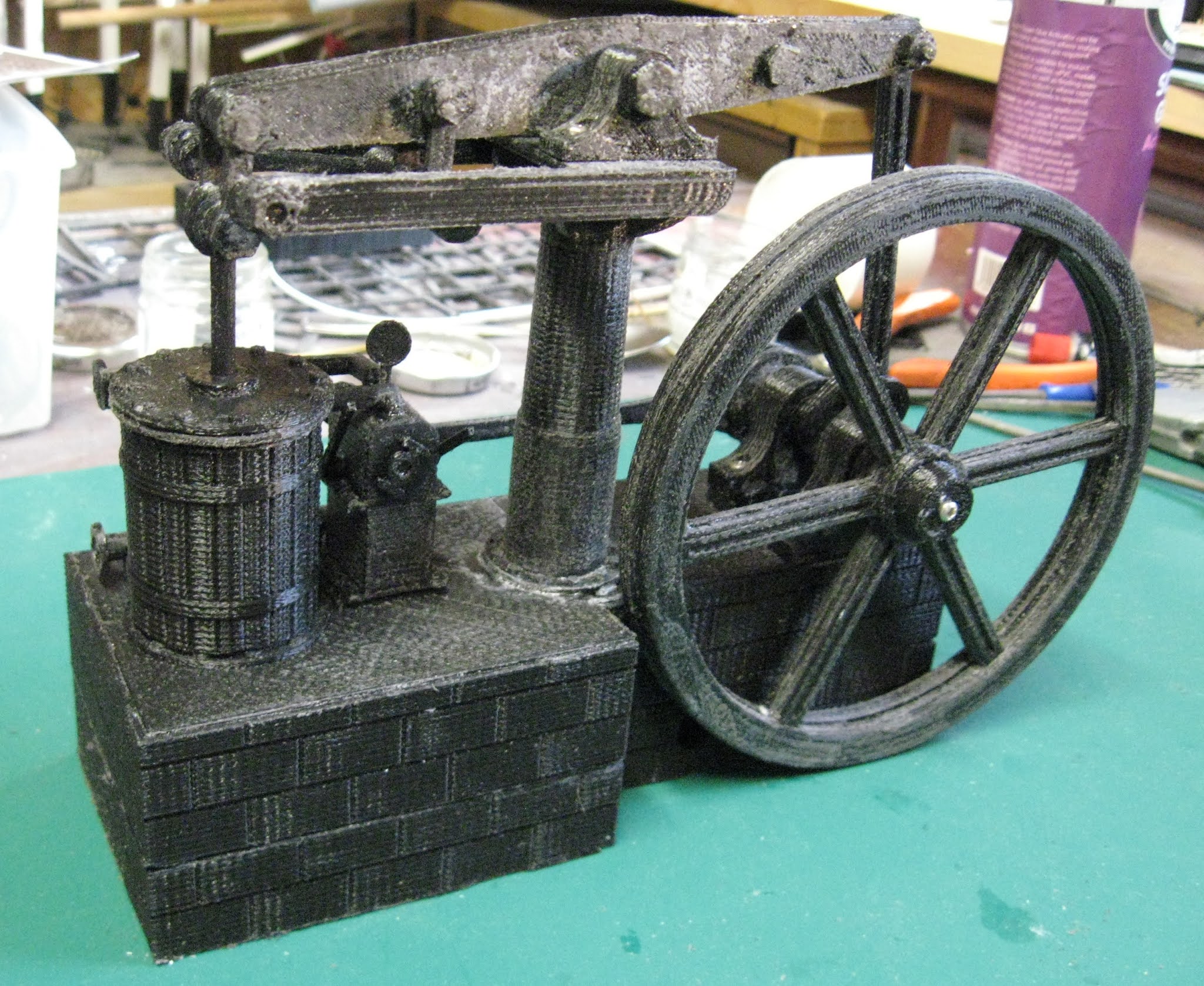 Peckforton Light Railway: A 3D printed beam engine