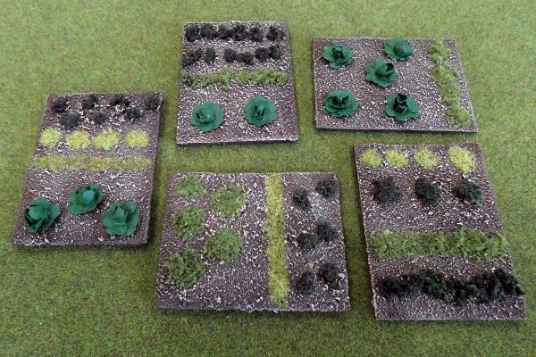 Tom's Toy Soldiers: 28mm Vegetable patches