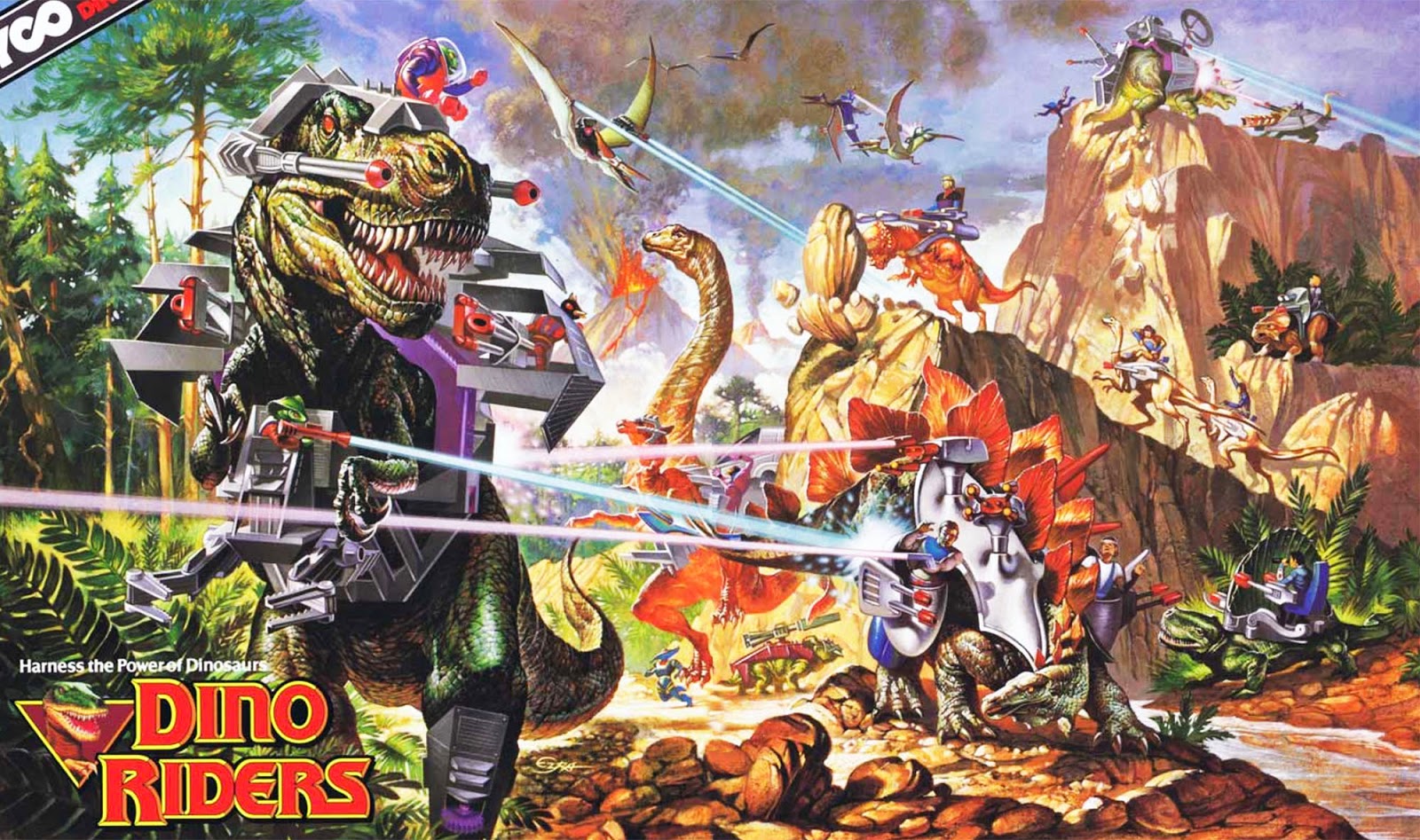 Dino-Riders, tutta la linea recensita (parte II, 1989-1990)