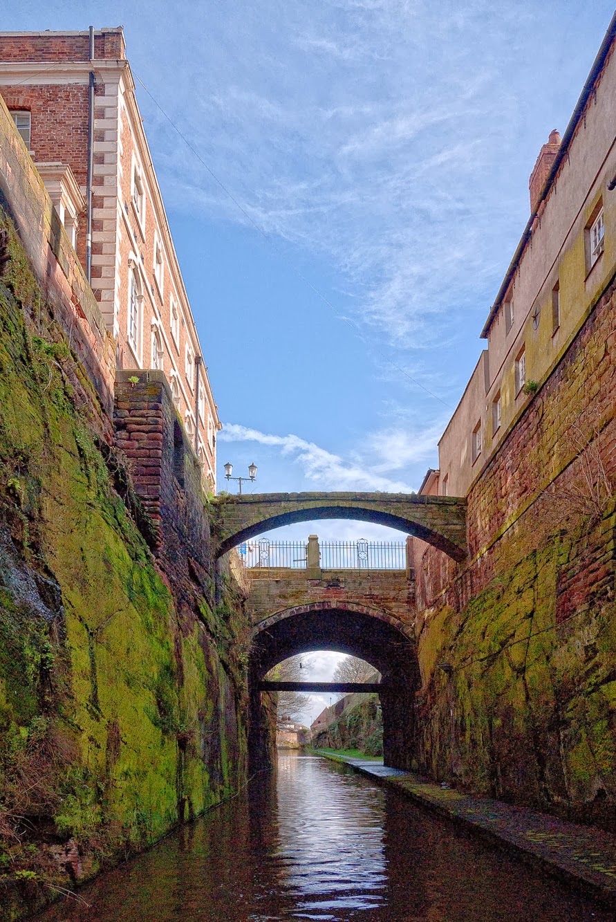 NB AREandARE: Descending Chester's Northgate Staircase Locks - not a ...