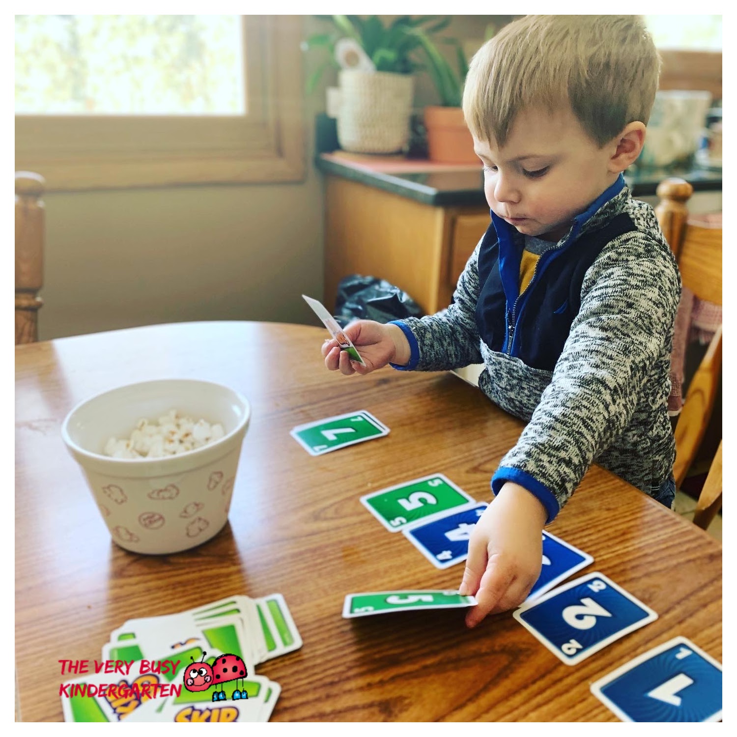 The Very Busy Kindergarten: Using Skip-Bo Cards to learn Math Skills