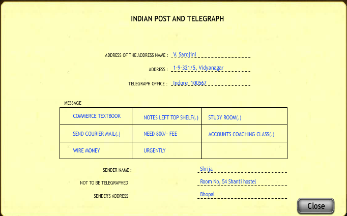 TELEGRAM COST PER LETTER - RAMESH'S BLOG