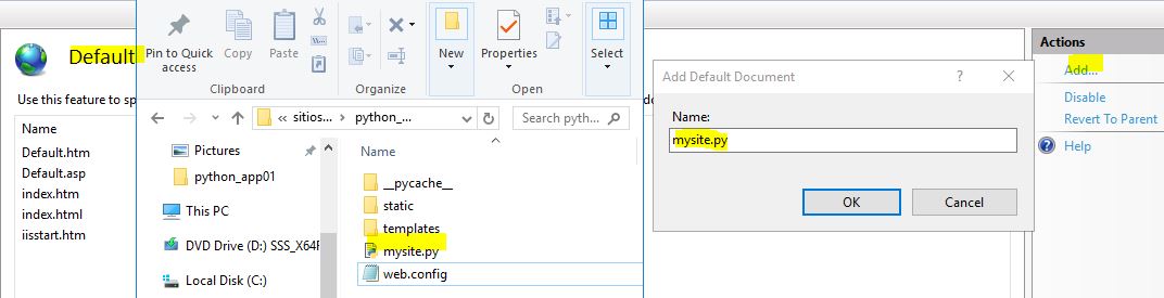 Implementación de aplicaciones web Python (Flask) en Windows Server ...