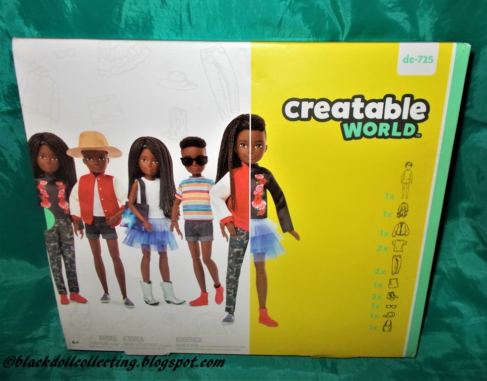Black Doll Collecting: Creatable World Doll Review with Video Link