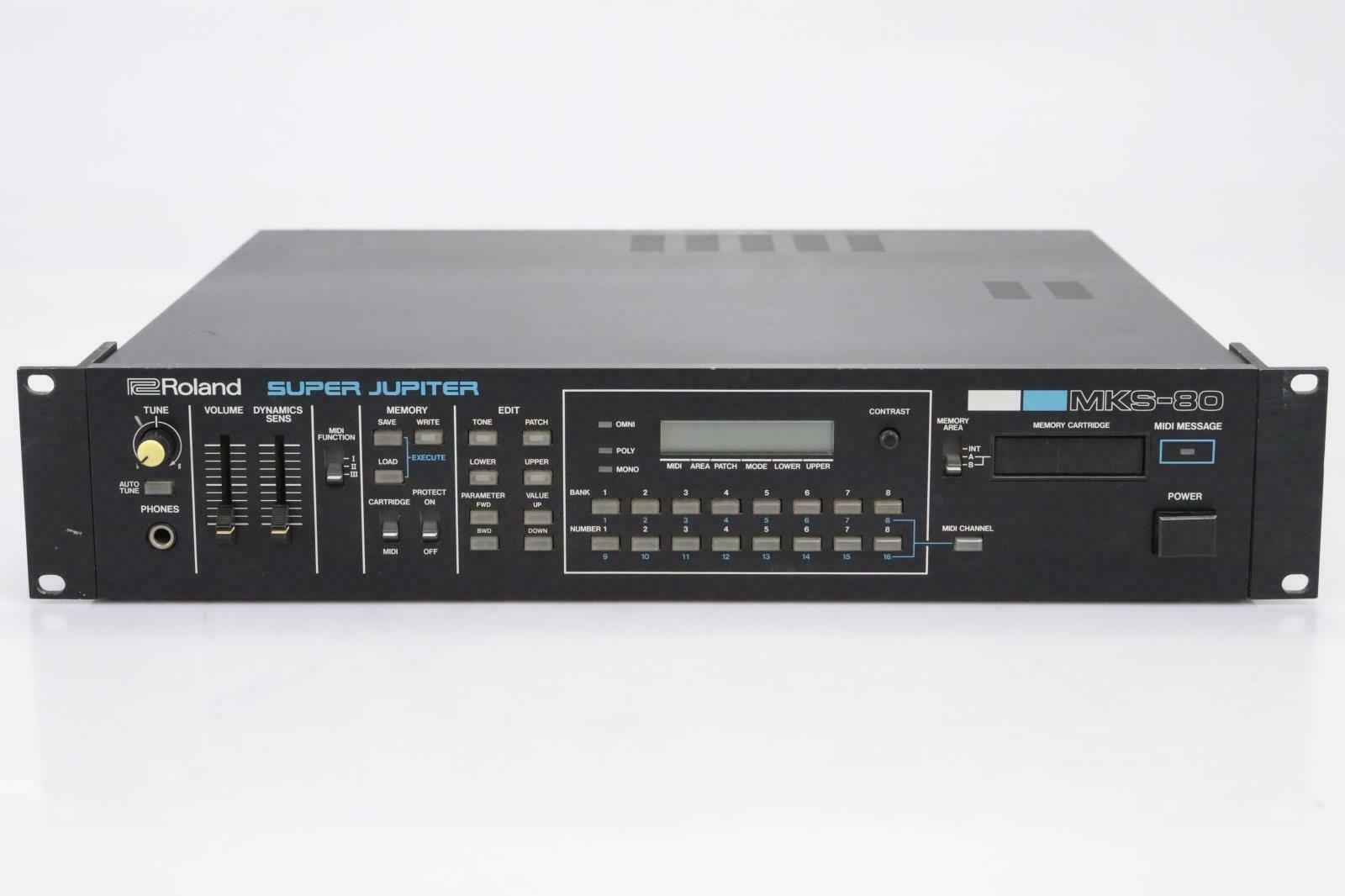 MATRIXSYNTH: Roland MKS-80 Super Jupiter Polyphonic Analog Synthesizer ...