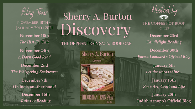 ZoesArtCraftandLife: Welcoming Sherry A Burton and her book - Discovery ...