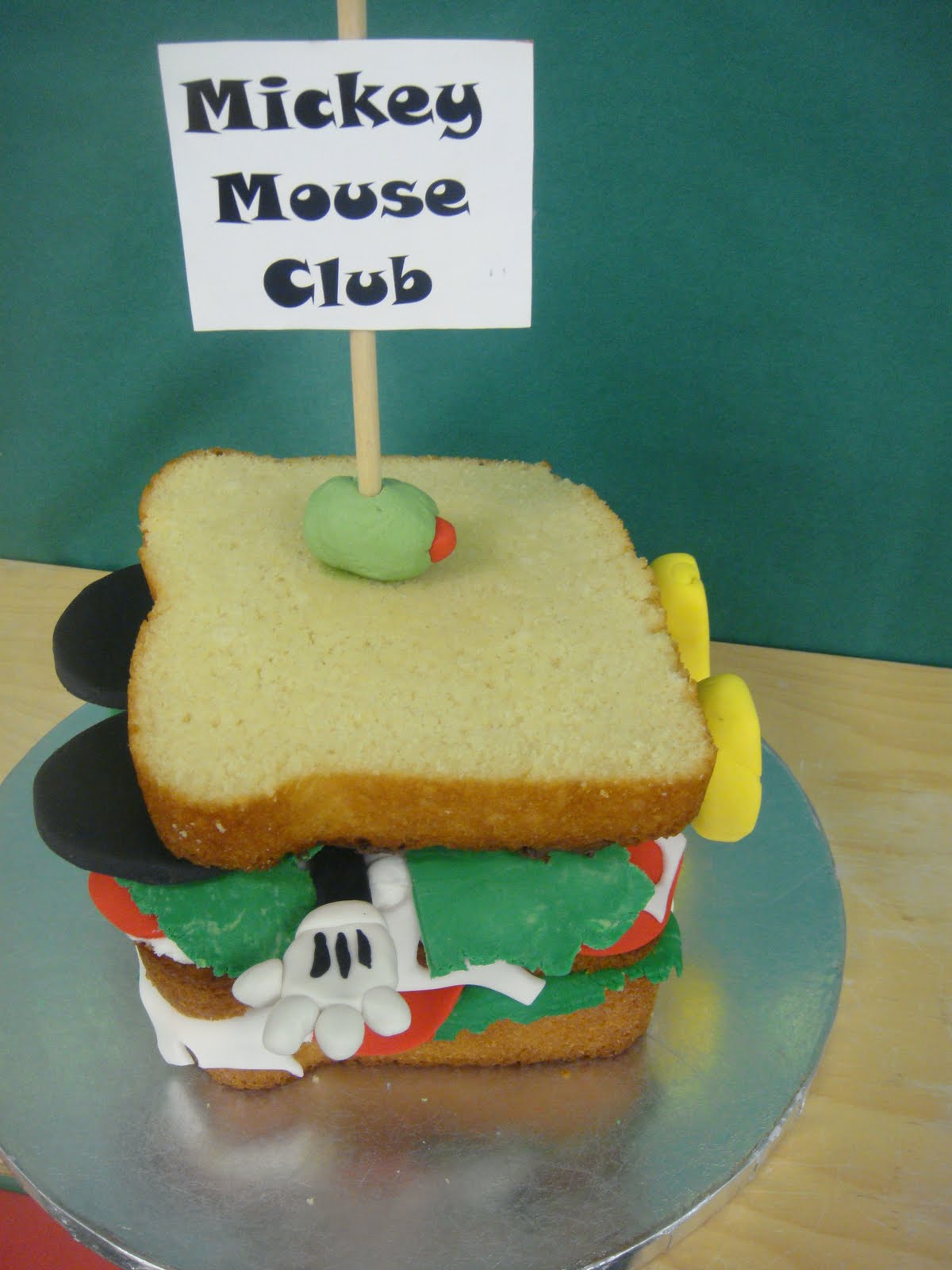 Cakes By LAM Designs: Barb's Mickey Mouse Club Sandwich Cake