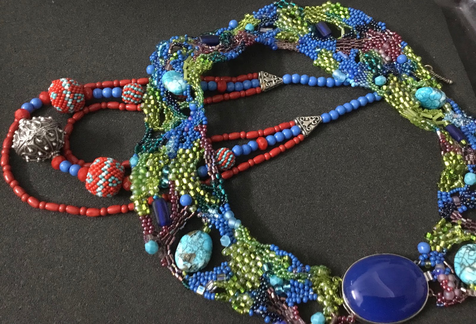 Art in Beads and Threads and more.............