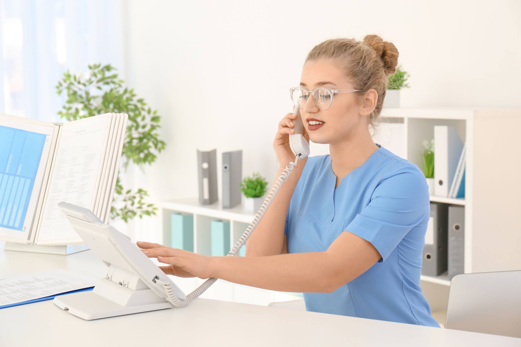 Hospital Receptionist ~ Resume Letter