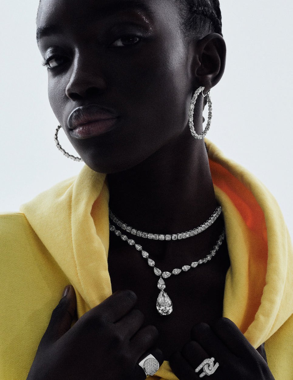 Maty Fall Diba in Vogue Paris May 2021 by Vito Fernicola