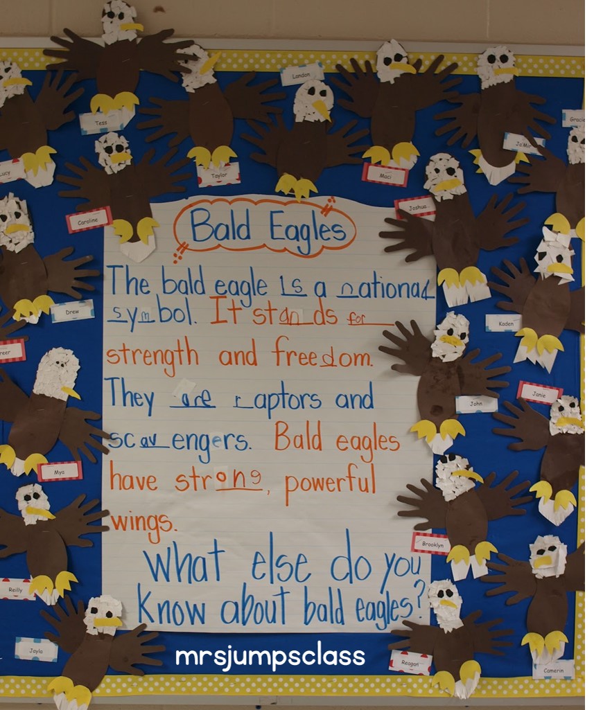 American symbols for kids in kindergarten and first grade