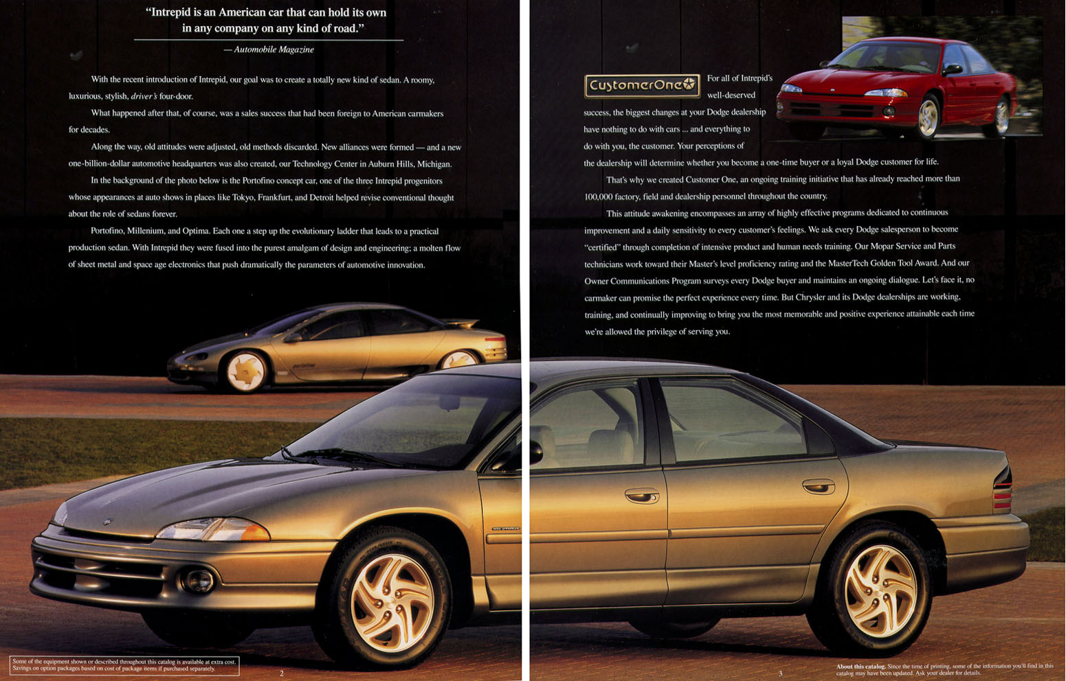 Bilar i väster . . .: Chrysler Intrepid med nya loggan