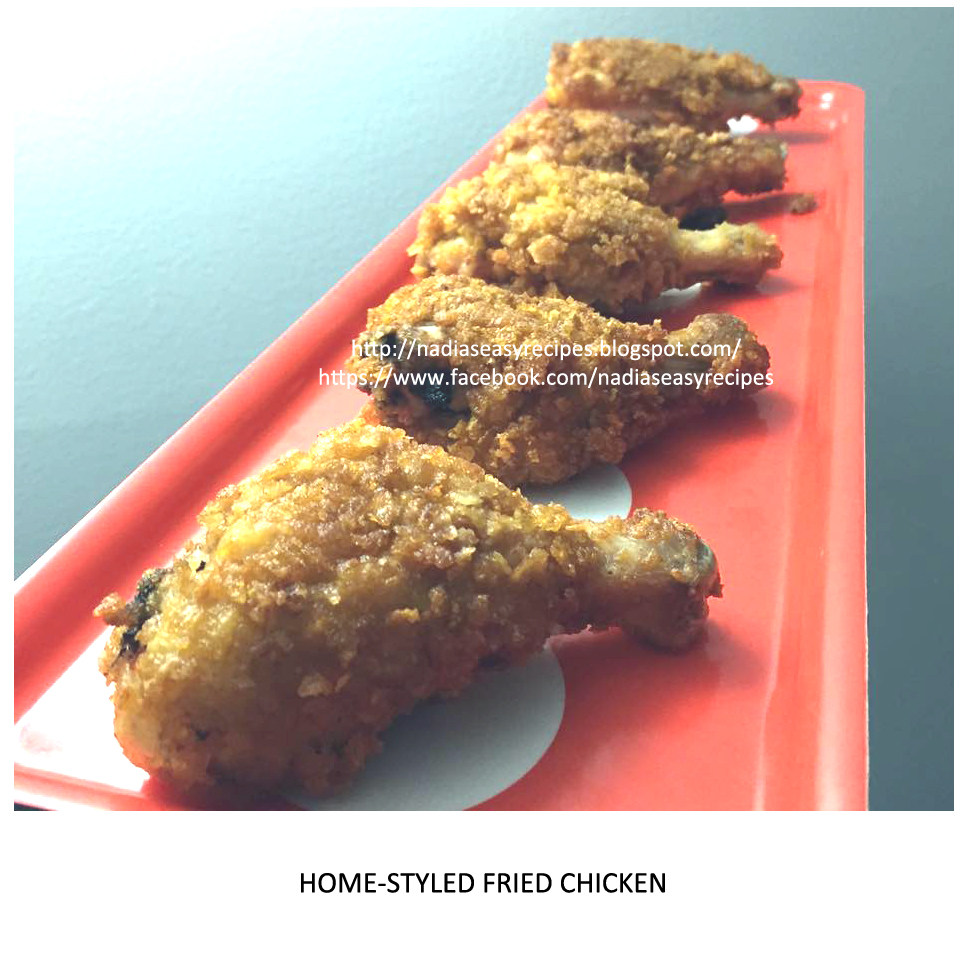 Home-style Fried Chicken | Nadia's Easy Recipes