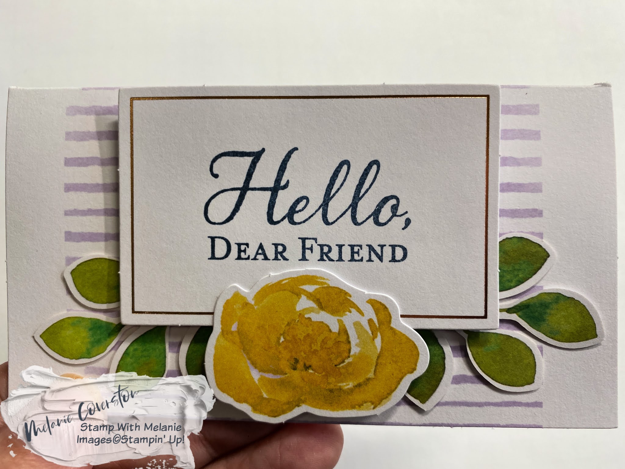 Stamp With Melanie: You're Kitting Me! - Hello, Dear Friend