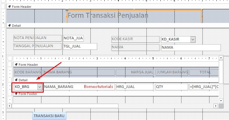Cara Mudah Membuat Validasi Stok Barang di Form Penjualan Ms Access ...