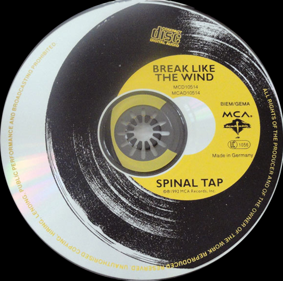 Vintage Stand-up Comedy: Spinal Tap - Break Like The Wind 1992