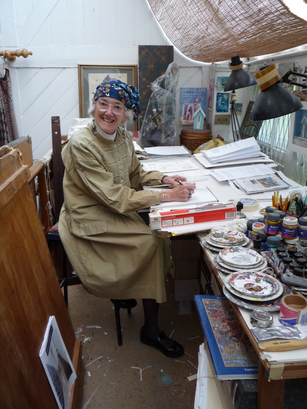 Writing Warp & Weft: Joyce Conwy Evans - a mystery no more