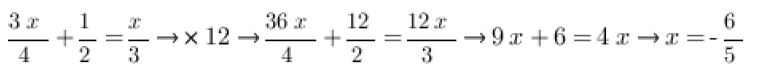GRE Math formula sheet : Algebra - Online GRE Revised