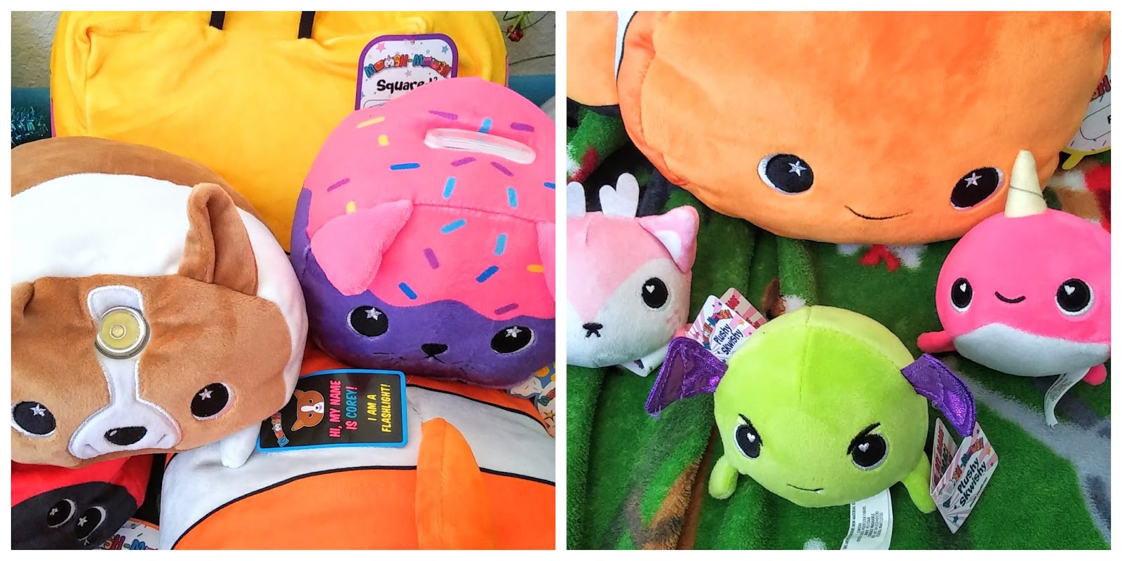 The Moosh-Moosh Plushy Skwishys are so soft and squishy. These small ...