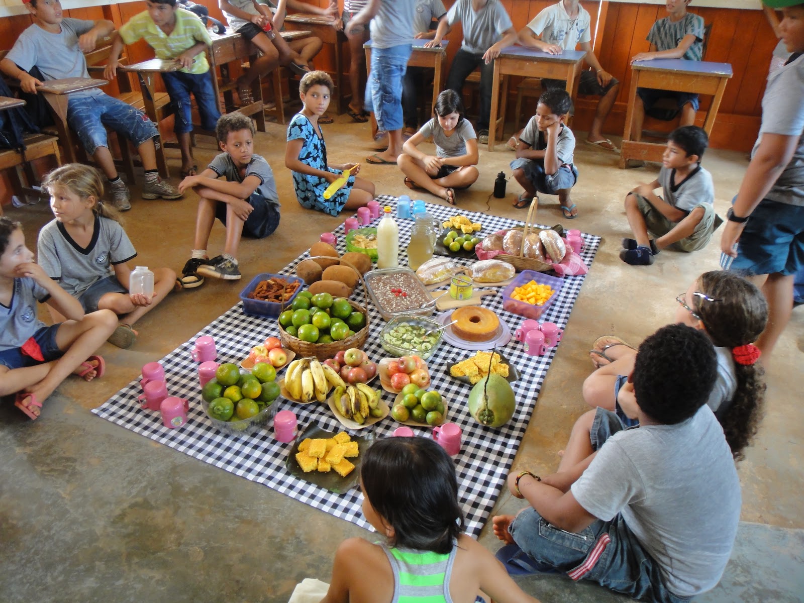 come-se: Acrelândia 2012: piquenique na escola