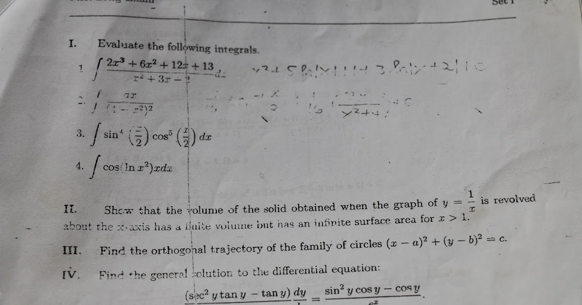 UPD Samplexes, Readings, and Materials: UPD Math 54 (Now Math 22) First ...