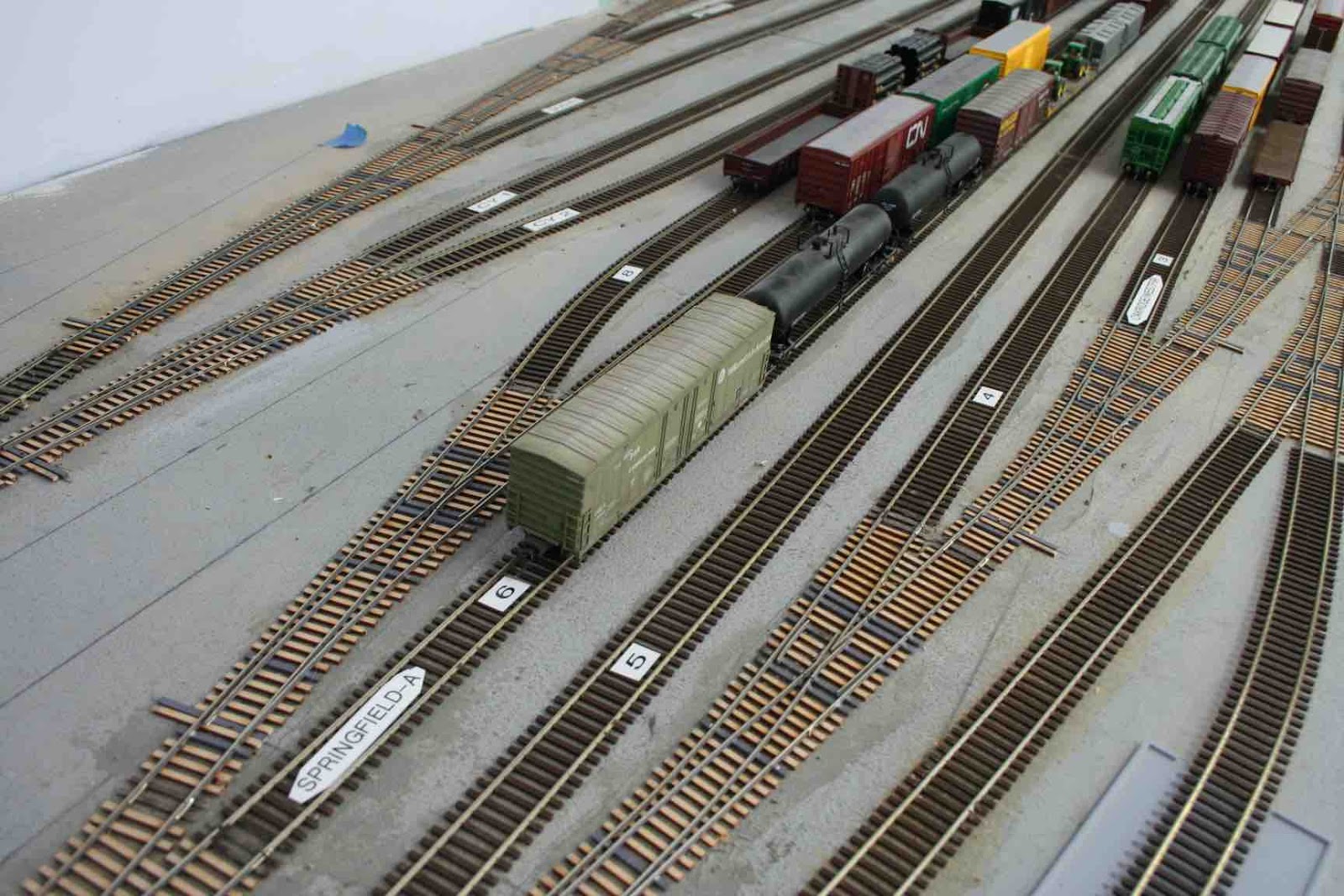 Southern Pacific Cascade Line: TRACK LABELS FOR OPERATIONS