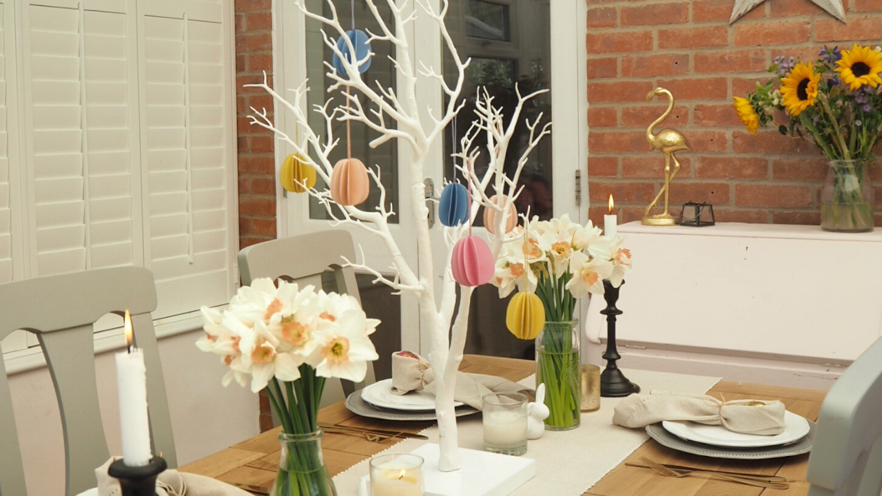 Weekend Mini-Make: Paper Easter Decorations | Dove Cottage