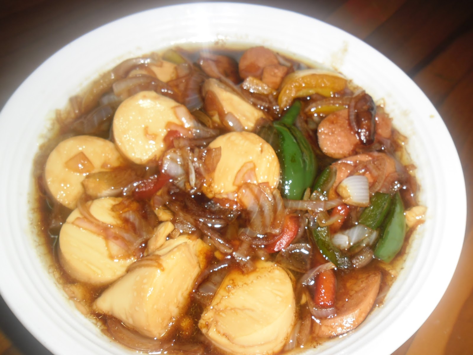 Zalekha Luvs Cooking: Tofu Telur Berkicap...Bujang