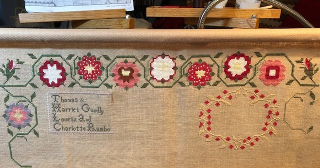 xstitchaddict: Susan Rambo 1839 Sampler