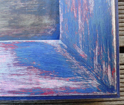 BushcraftZ: DIY: Distressed shadow box frame painted with four Annie ...