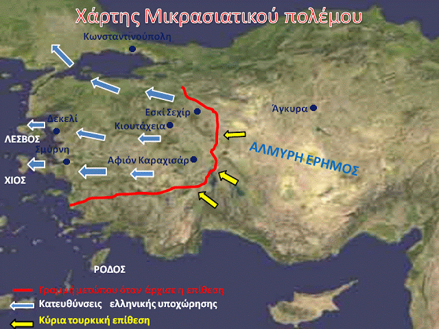 Ιστογραφία: Ο ΜΙΚΡΑΣΙΑΤΙΚΟΣ ΠΟΛΕΜΟΣ (1919-1922 ) - ΙΣΤΟΡΙΑ Γ' ΓΥΜΝΑΣΙΟΥ