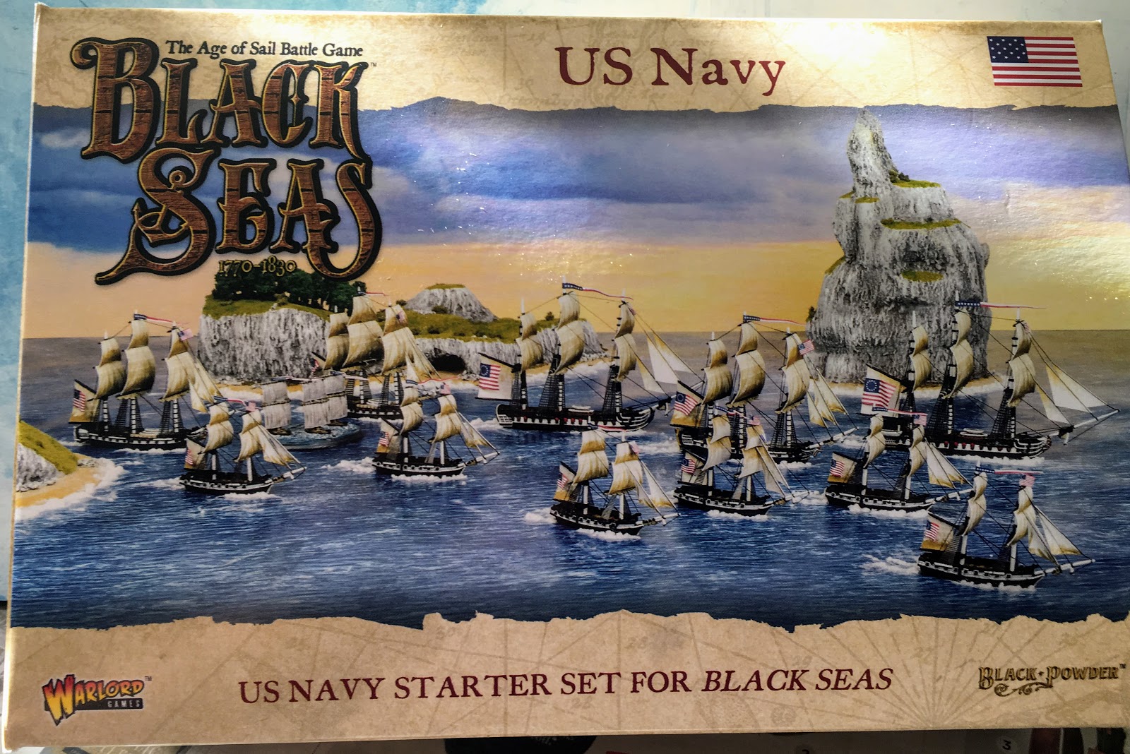 Wargames and Railroads: Acquisition - Black Seas US Navy Starter Set