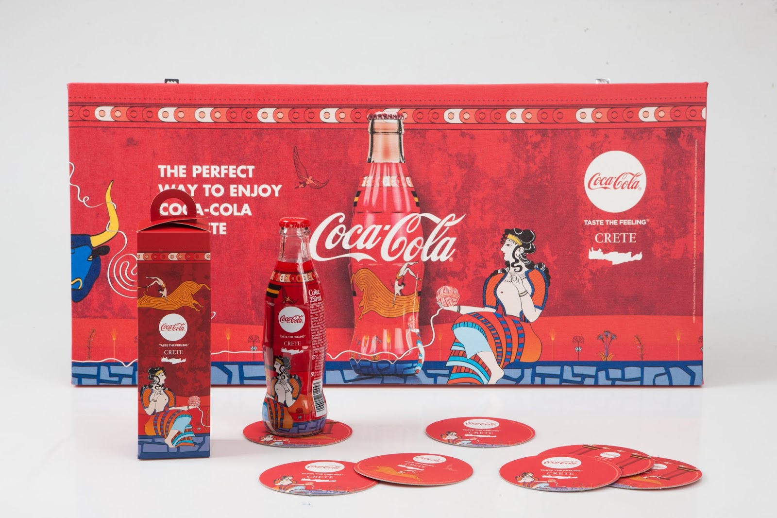 Coca-Cola launches new bottle design inspired by Minoan civilization ...