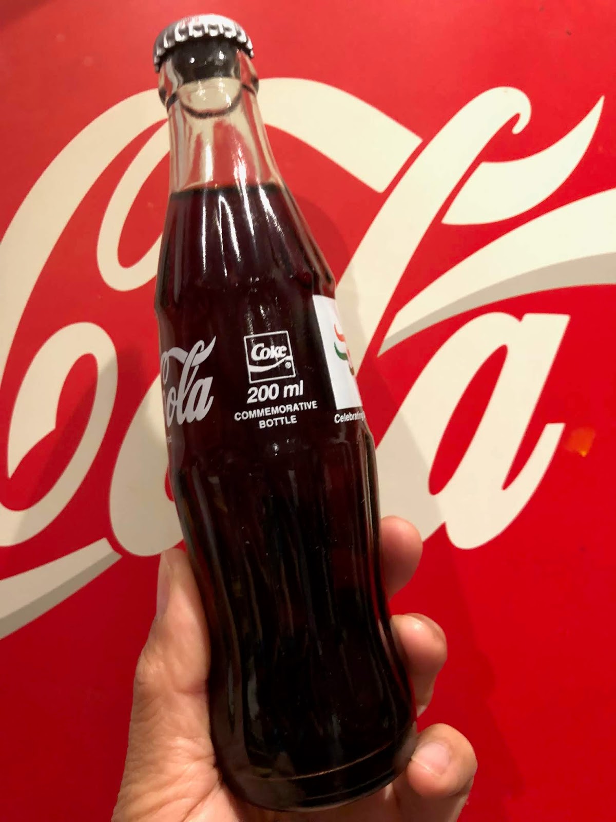 My Coca-Cola® Bottles: Celebrating 50 Year's of India's Independence ...