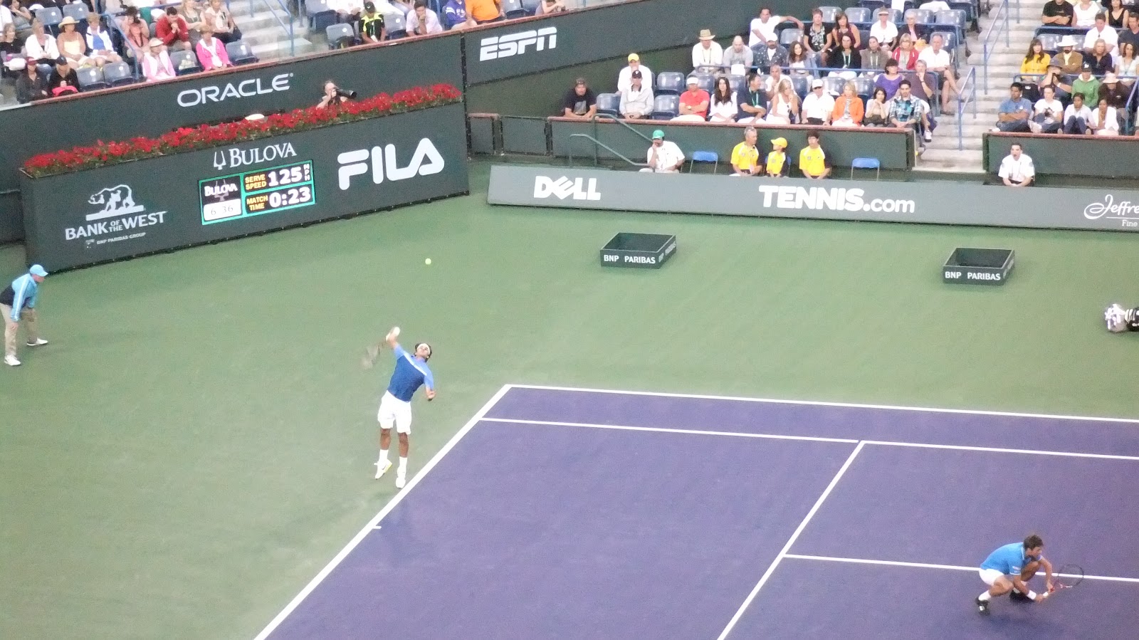 Tennis By The Book: Federer Service Toss