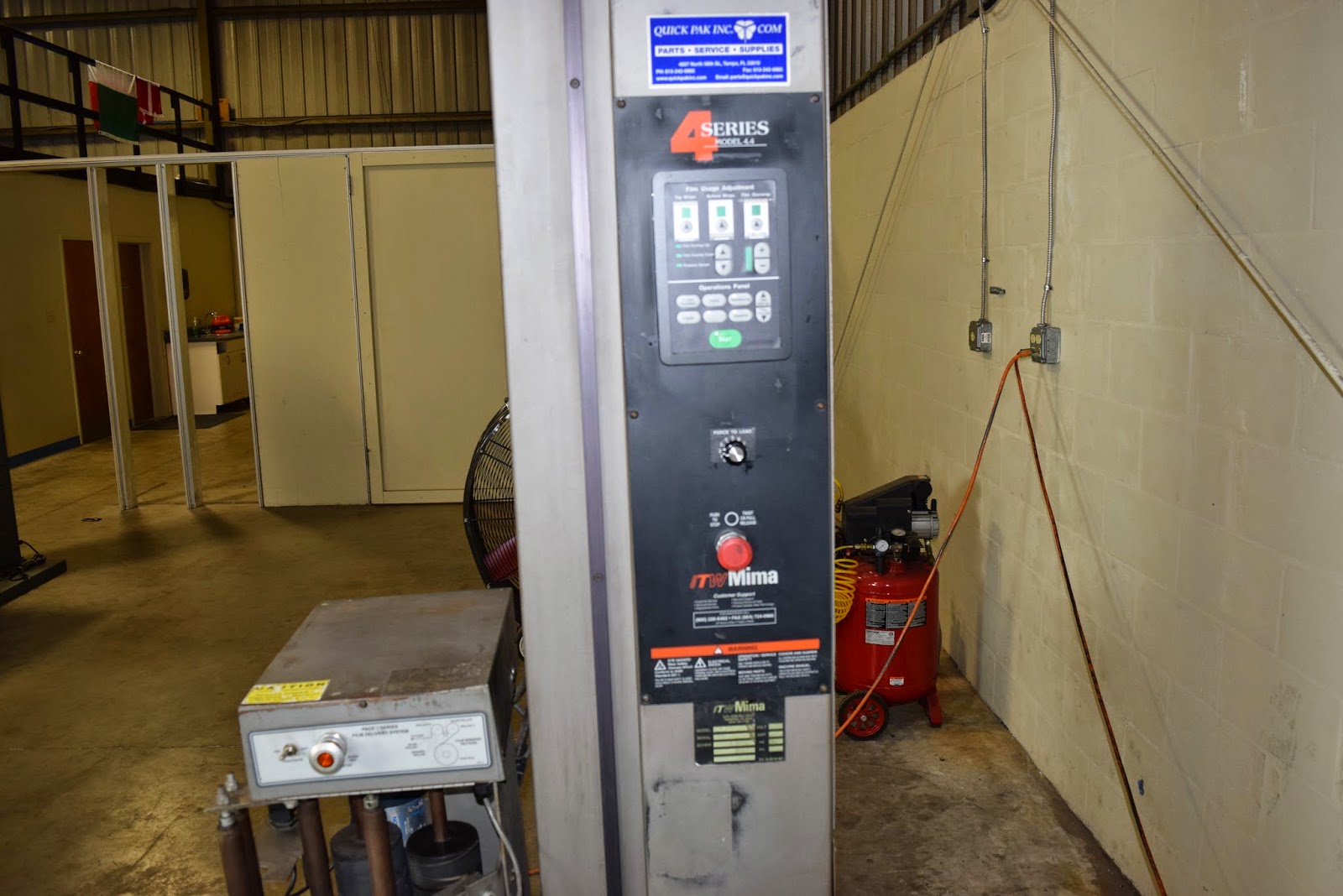 ITW Mima 4.4S-HP Stretch Wrap Machine with Split Base