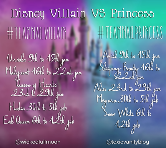 New challenge: Disney Villains VS Princess - Wicked Fullmoon