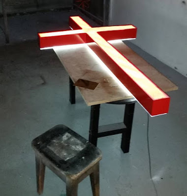 LED Lighting For Church Crosses