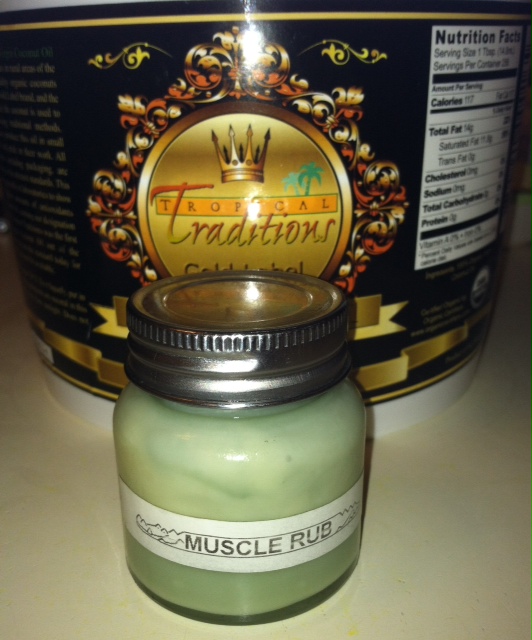 Living Healthy, Loving Life!: Homemade Muscle Rub