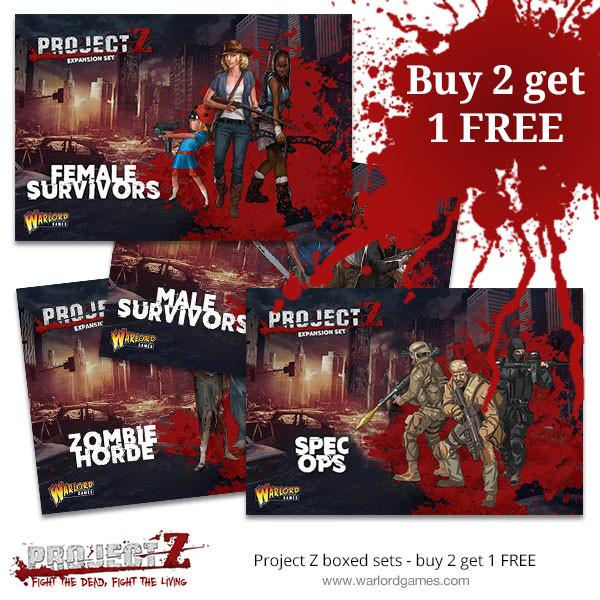 Tabletop Fix: Warlord Games - New Project Z Sale