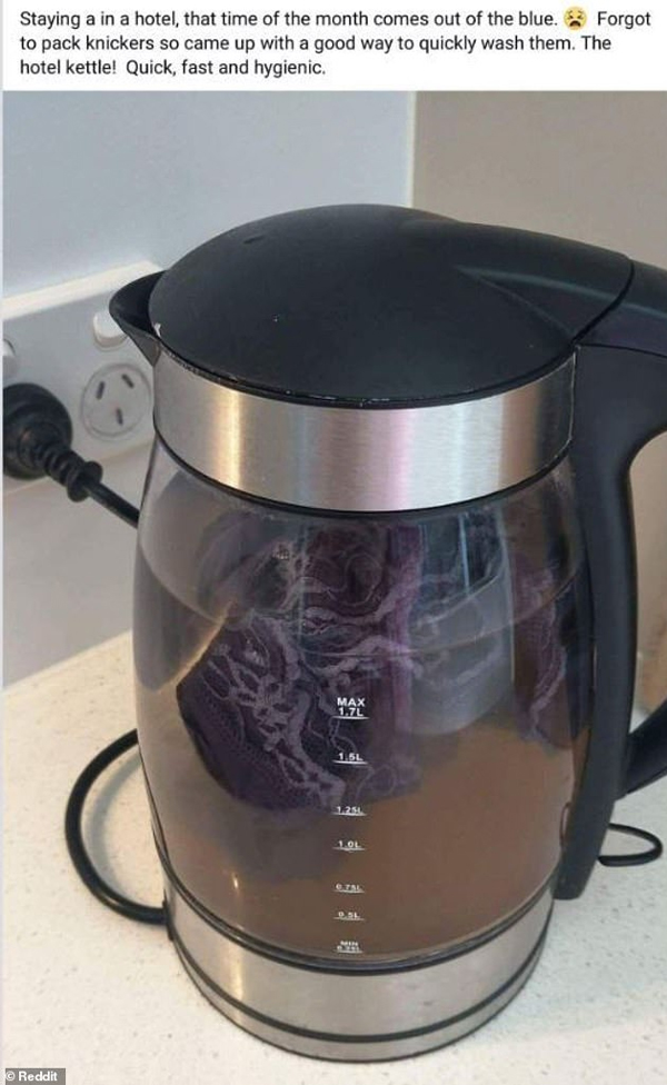 Wanita ini kongsi tips basuh seluar dalam dicemari darah haid guna ...