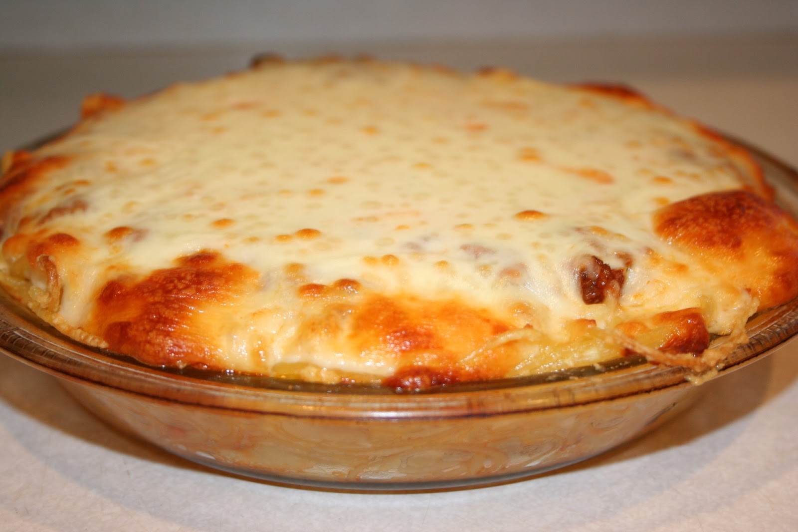 Tricia's Simply Tasteful Recipes: Spaghetti Pie