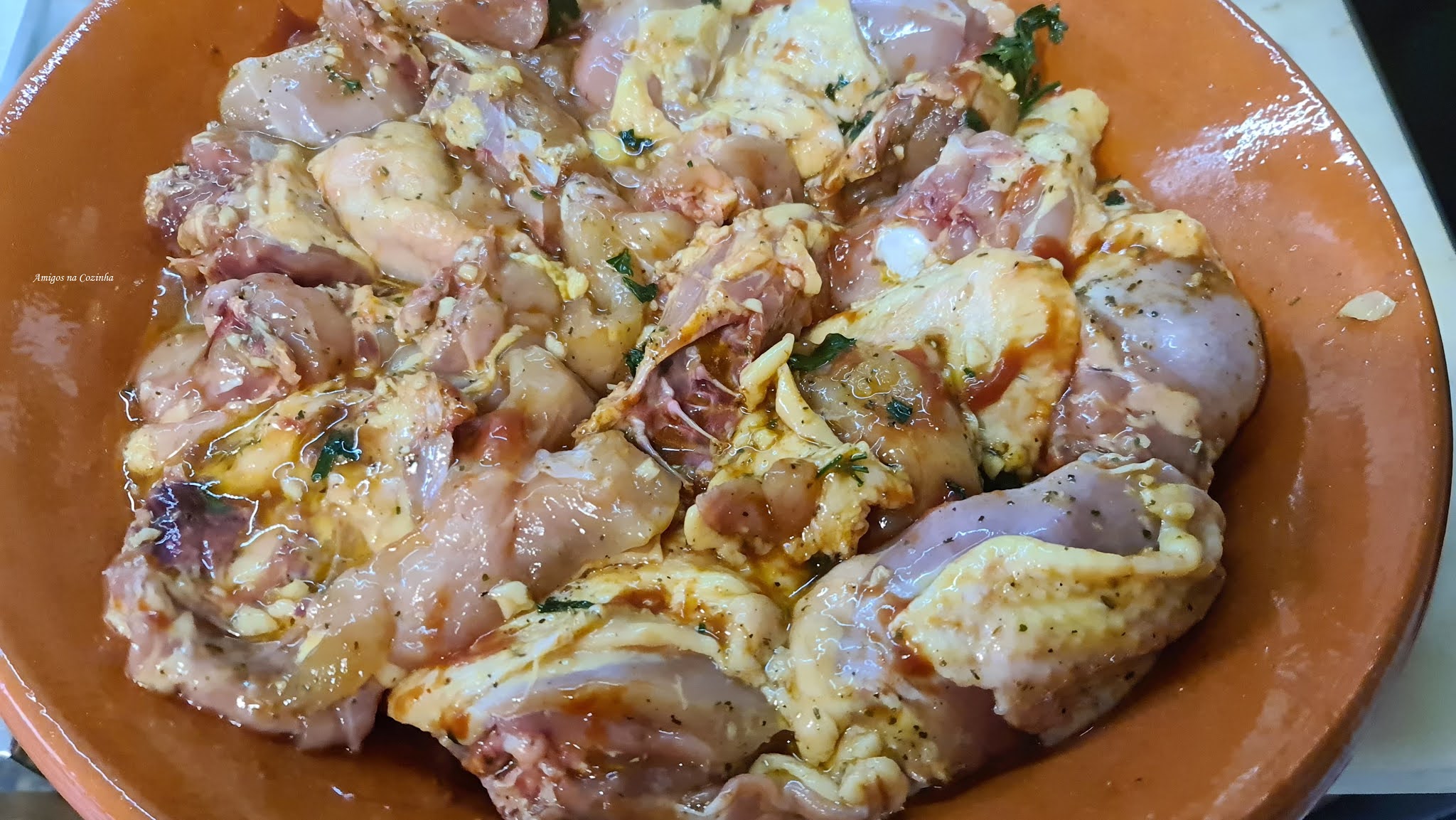 Amigos na Cozinha: Frango do campo assado no forno