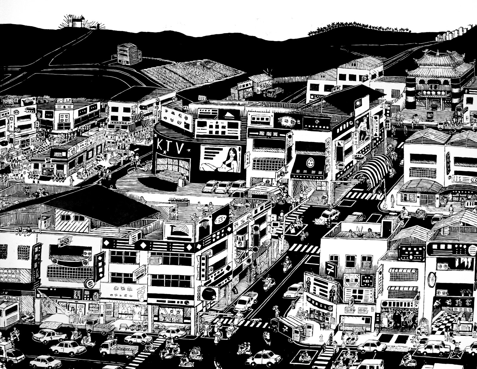 Jon Renzella- Woodcuts