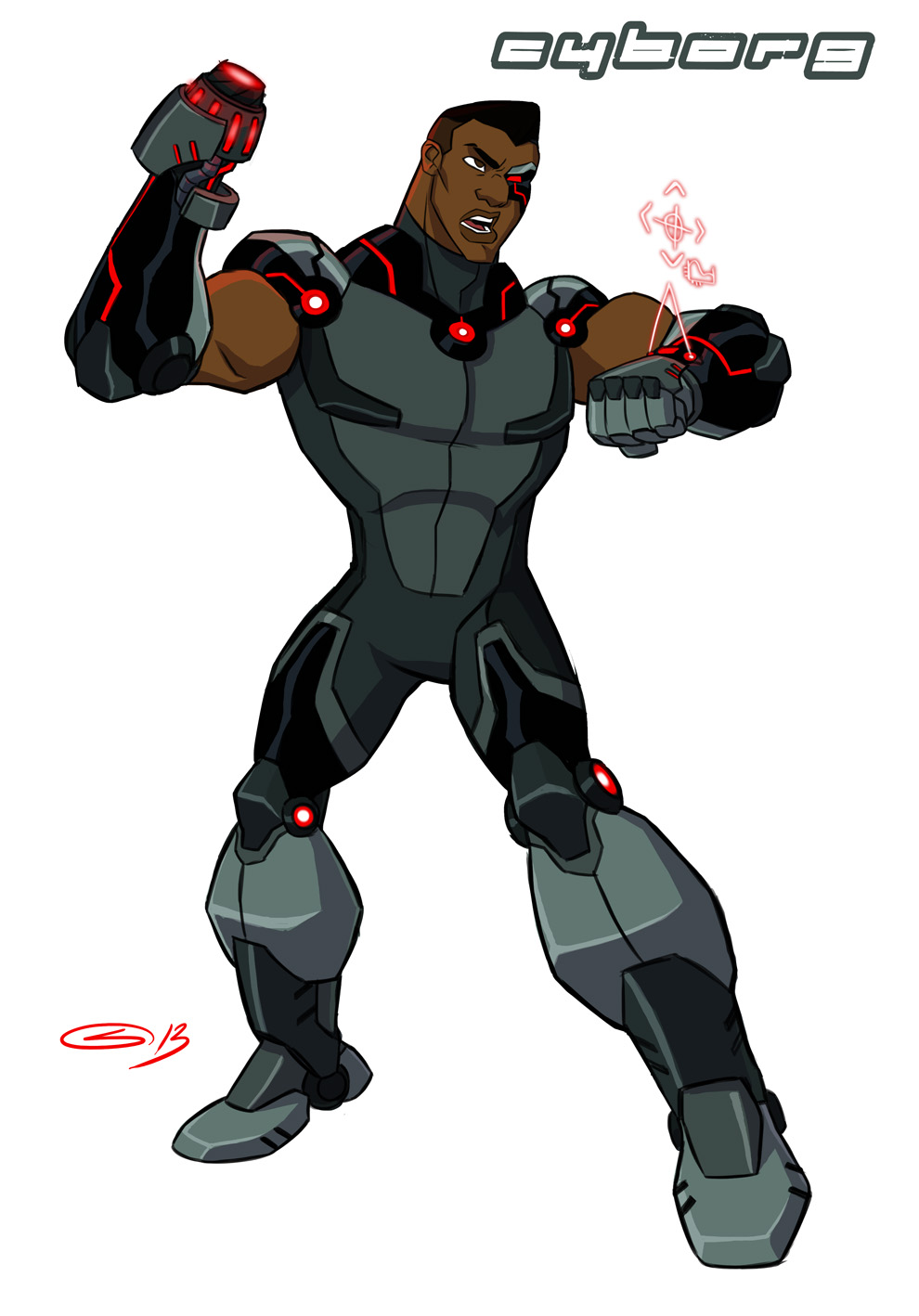 The Art Blog of Sketch Master Skillz: I, Cyborg