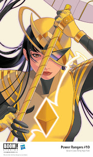 Kiya aparece em flashback na prévia de Power Rangers #10