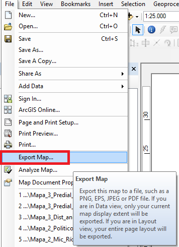 Geoinformación: Como crear un GeoPDF en ArcGIS