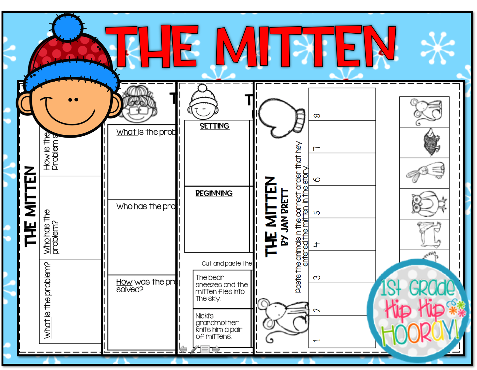 1st Grade Hip Hip Hooray!: Jan Bretts The Hat and The Mitten