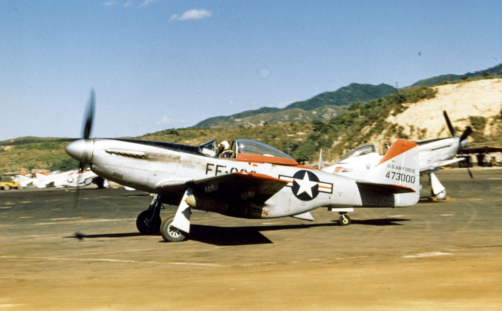 Oldsarges Aircraft Model blog: F-51 Korean war pictures