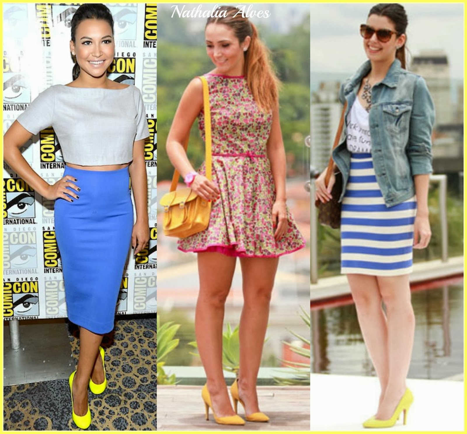 Looks com Amarelo - Você Usaria? | Nathalia Alves